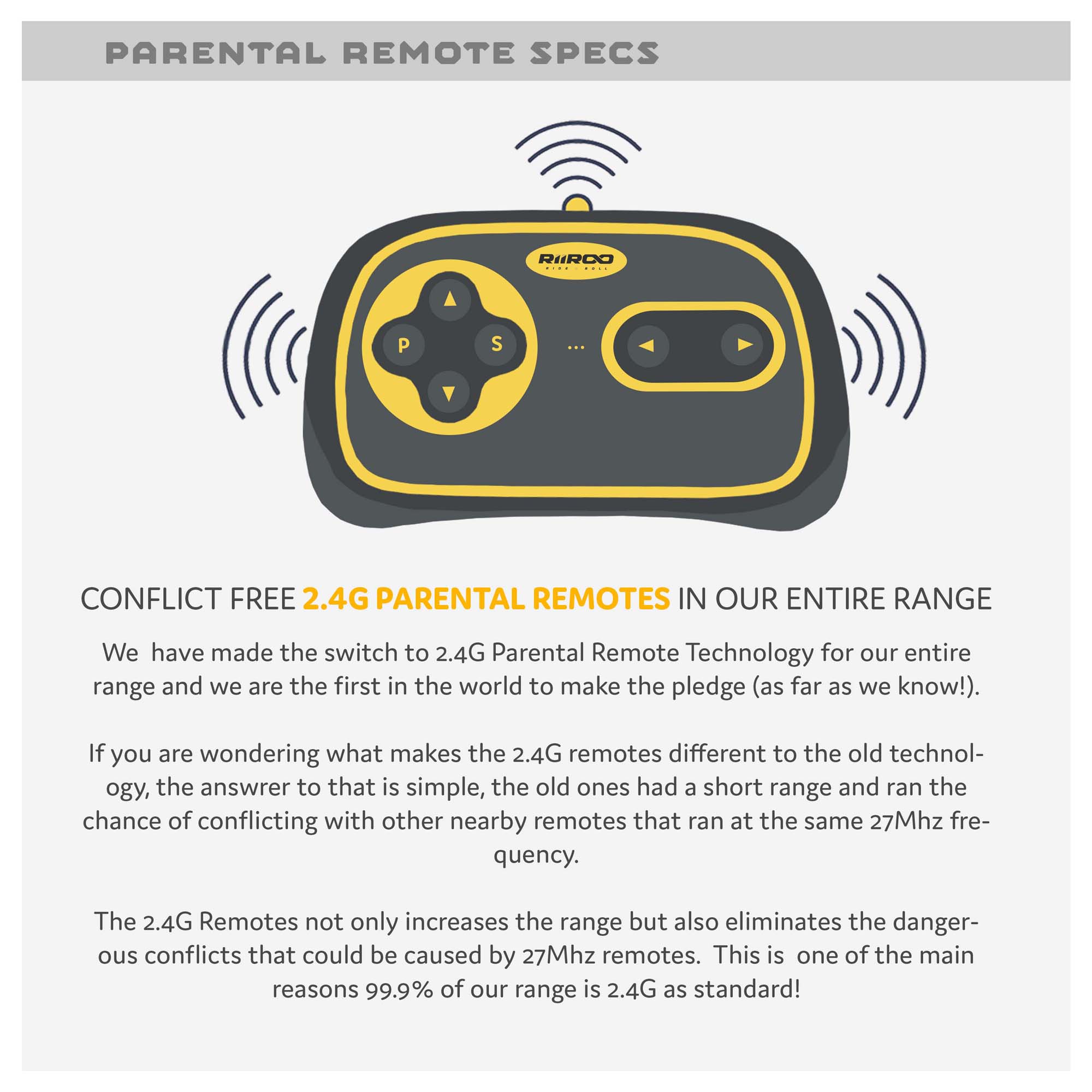 Parental remote - Outside Play
