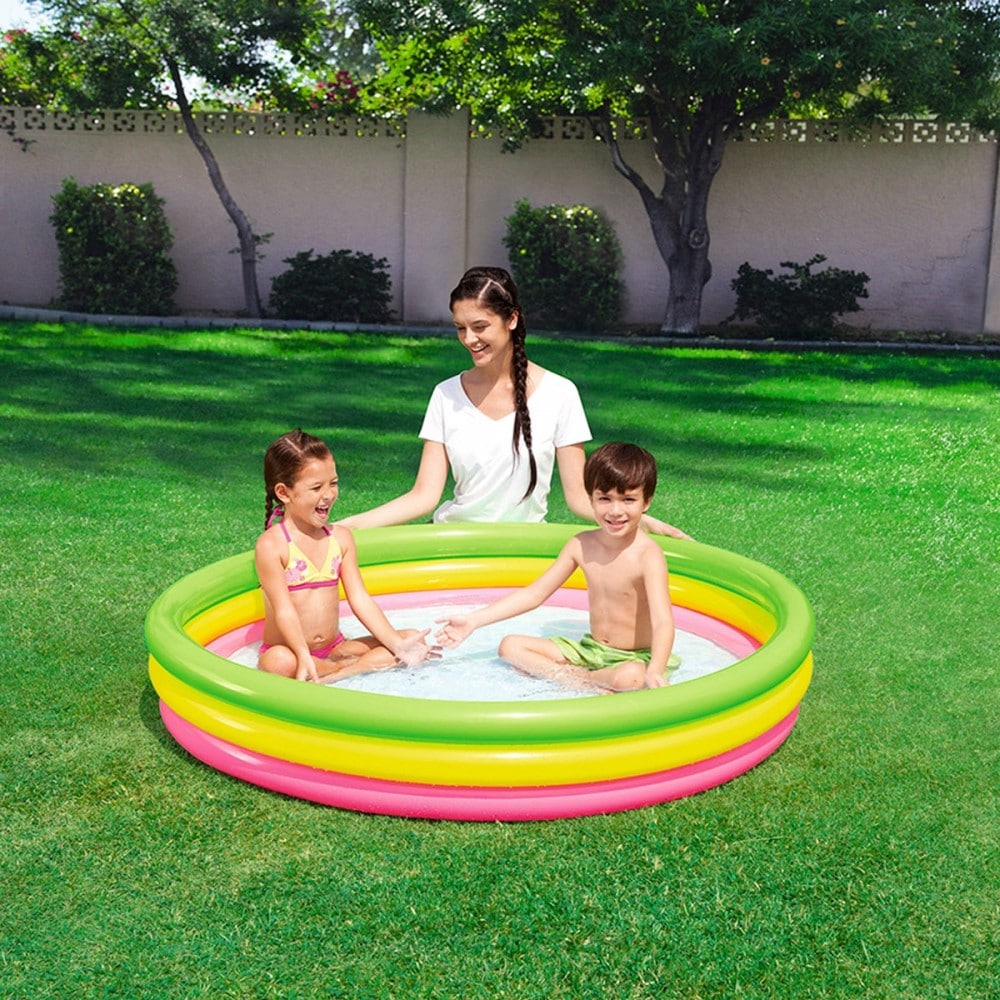 Bestway 51103 Summer Set Paddling Pool - Outside Play