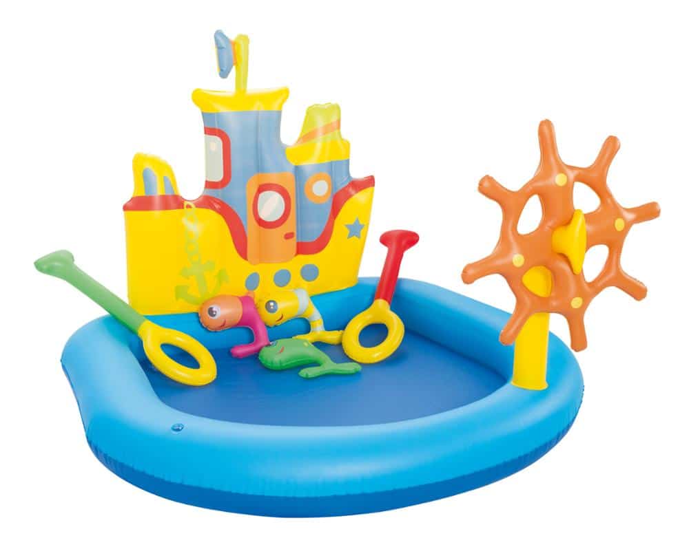 Bestway tugboat kids paddling pool - Outside Play
