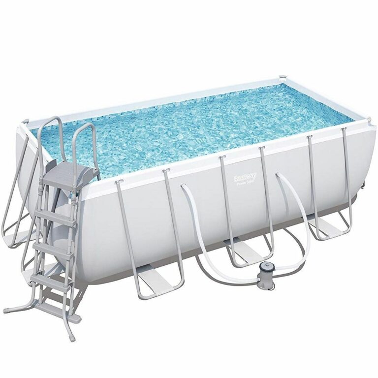 Bestway 56456 Rectangular Swimming Pool 13ft6 - OutsidePlay