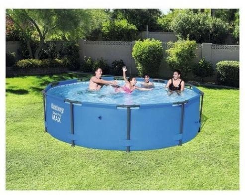 Bestway 10ft steel pro frame swimming pool - Outside Play