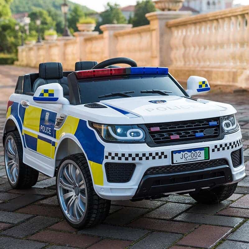 Kids police car - Outside Play