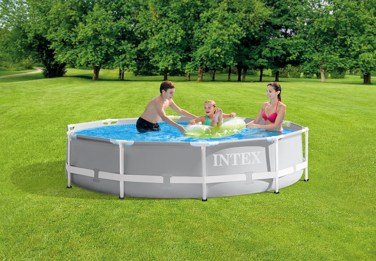 Intex prism 10ft swimming pool - Outside Play