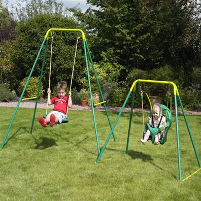 Early Fun Single Swing - Outside Play