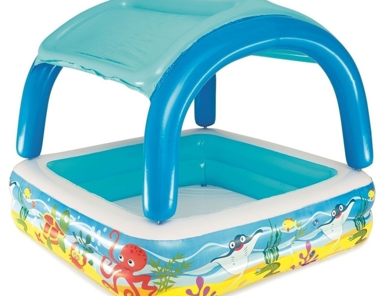 Bestway 52192 Canopy Paddling Pool - Outside Play