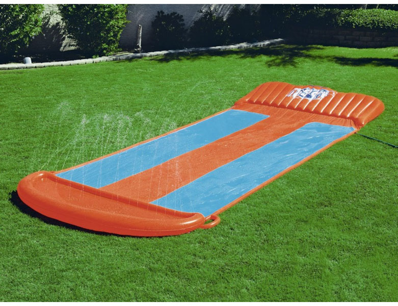 Bestway 52258 H2Ogo! Triple Water Slide - Outside Play