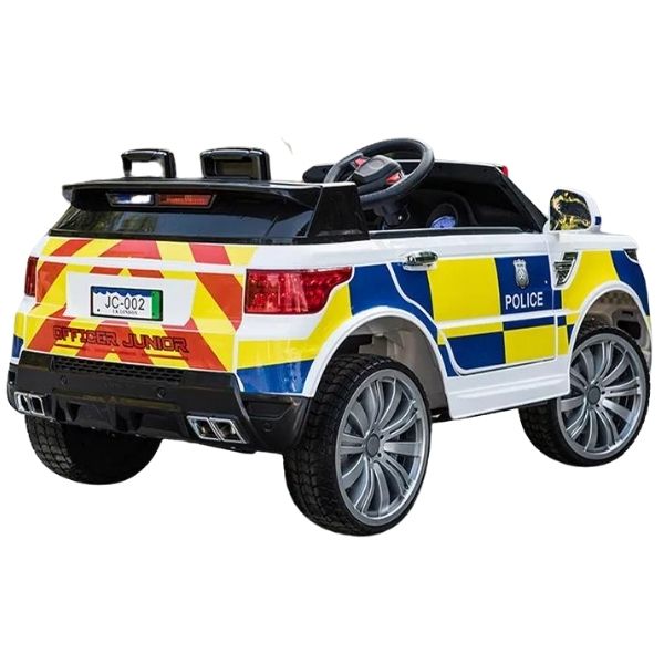 12V Kids Ride On Police Car Electric Childrens Car