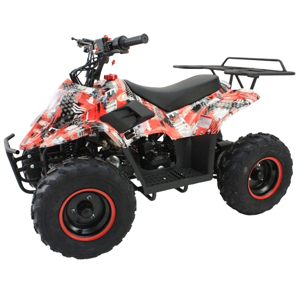 Hawkmoto Boulder 110Cc Kids Quad - Hunting Camo - Outside Play
