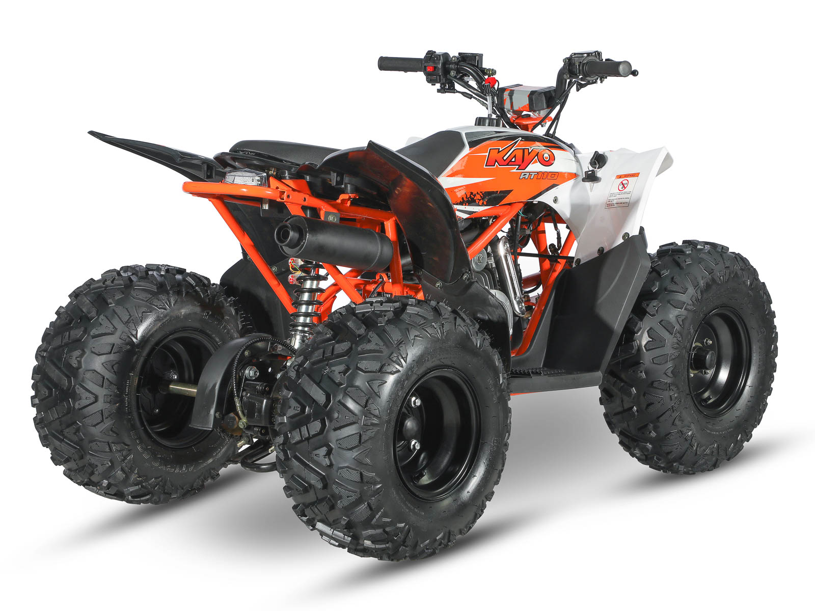 Stomp Kayo Raging Bull 110cc Kids Quad Bike - Outside Play