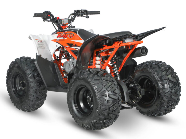 Stomp Kayo Raging Bull 110cc Kids Quad Bike - Outside Play