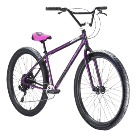 Mafia Bomma Wheelie Bike 27.5 Purple Splatter - Outside Play
