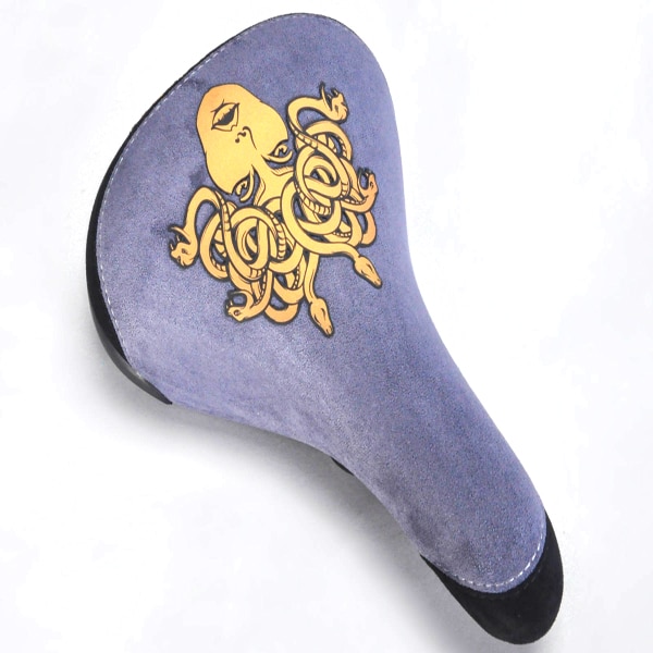 Medusa Blue Seat Mafia Wheelie Bike Seat - Outside Play