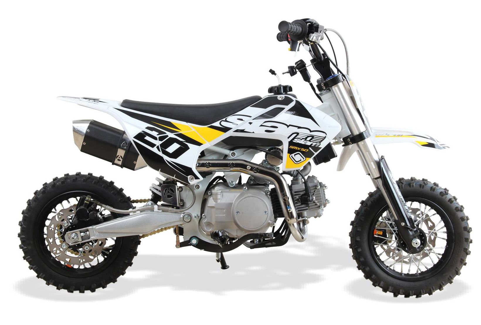 Slam Dirt Bike Smx50 Kids 50Cc Pit Bike - Outside Play
