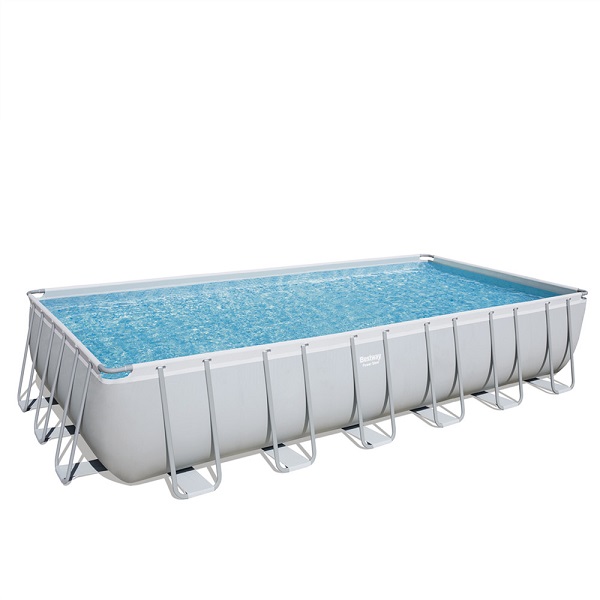 Bestway 56474 24ft Rectangular Frame Pool 732x366x132cm - Outside Play