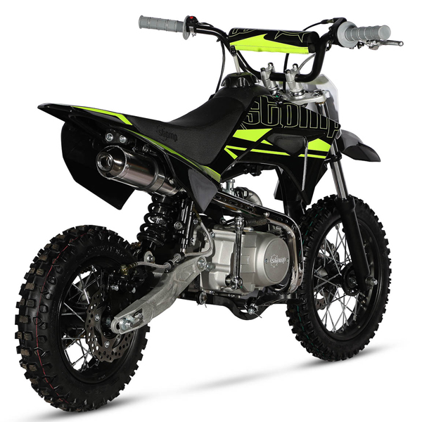 Stomp Juicebox 110cc 12/10 Kids Youth Dirt Bike - Outside Play