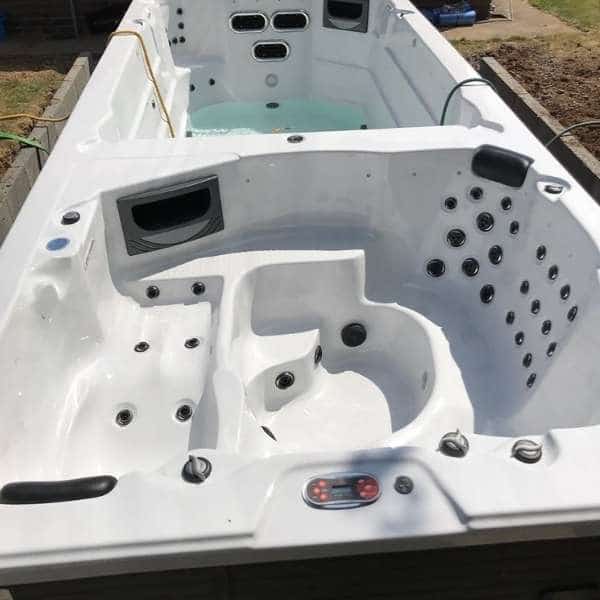 Xsport 20Ft Dual Temperature Swim Spa - Outside Play