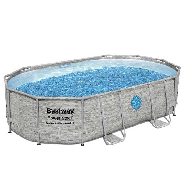 Bestway 56403 Steel Pro Rectangular Pool 259x170x61cm - Outside Play