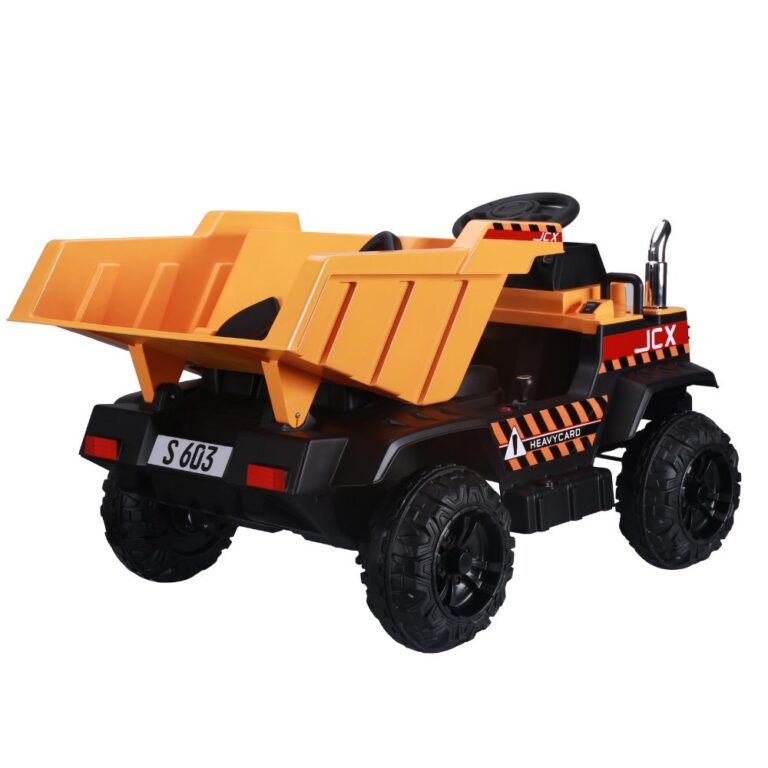 Kids 12v Electric Dumper Truck - Outside Play