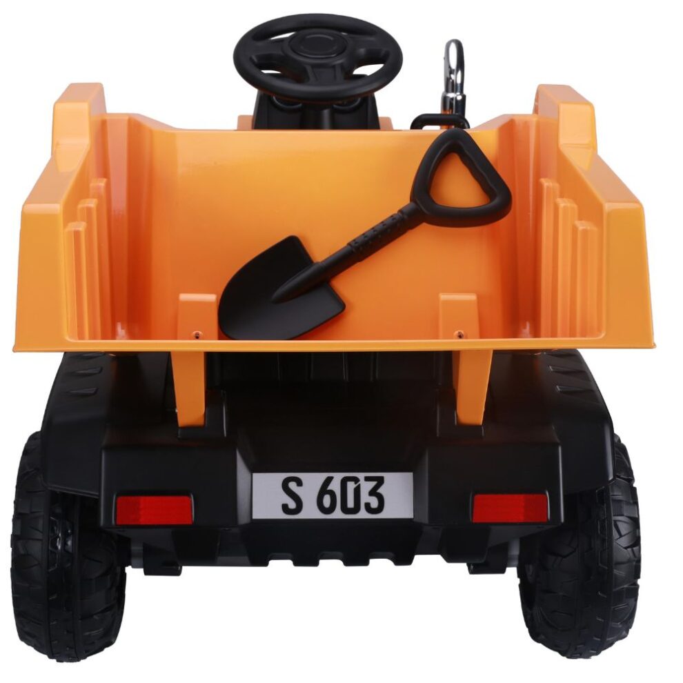 Kids 12v Electric Dumper Truck - Outside Play