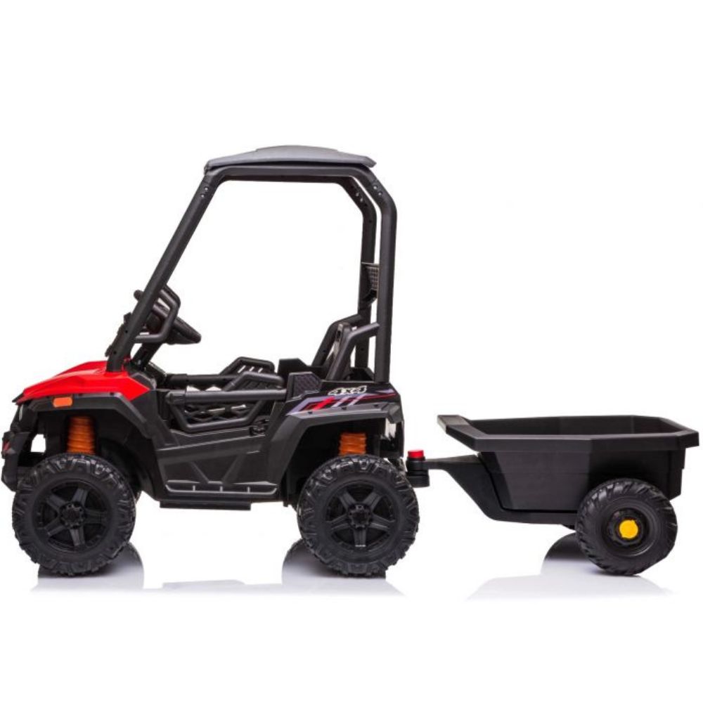 Kids 12v Buggy With Trailer Combi UTV