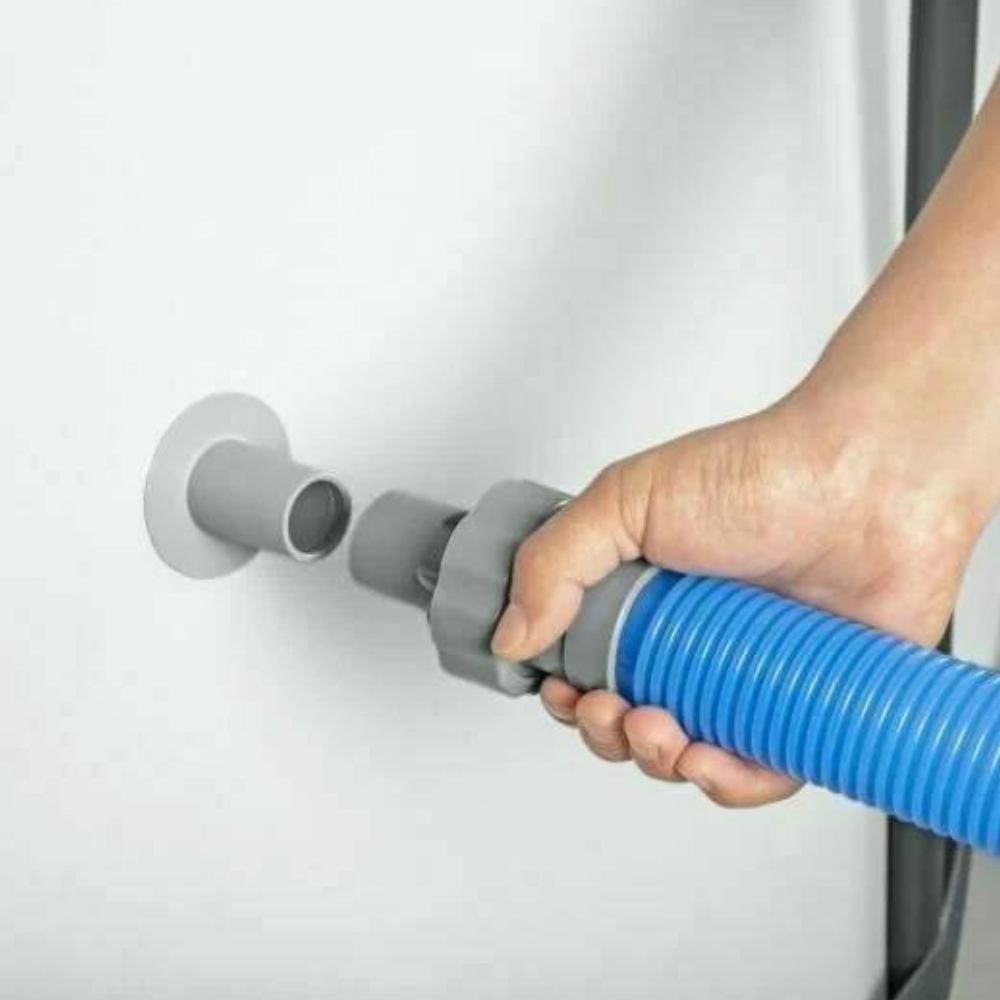 Bestway Flowclear 58675 1,500gal Transparent Filter Pump - Outside Play