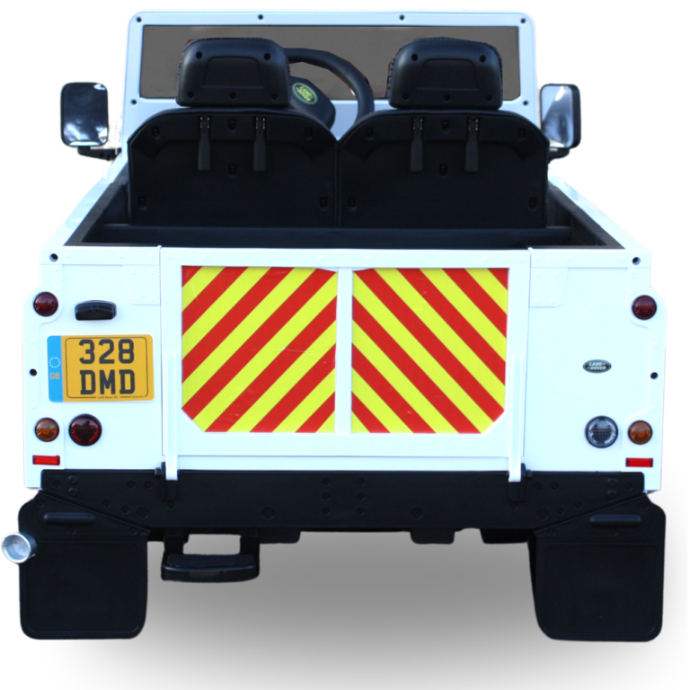 Kids Land Rover Defender 24V 4WD Version 2 - Police - Outside Play