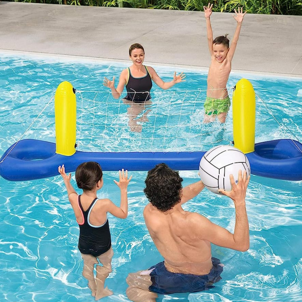 Bestway 52133 Inflatable Complete Volleyball Set - Outside Play