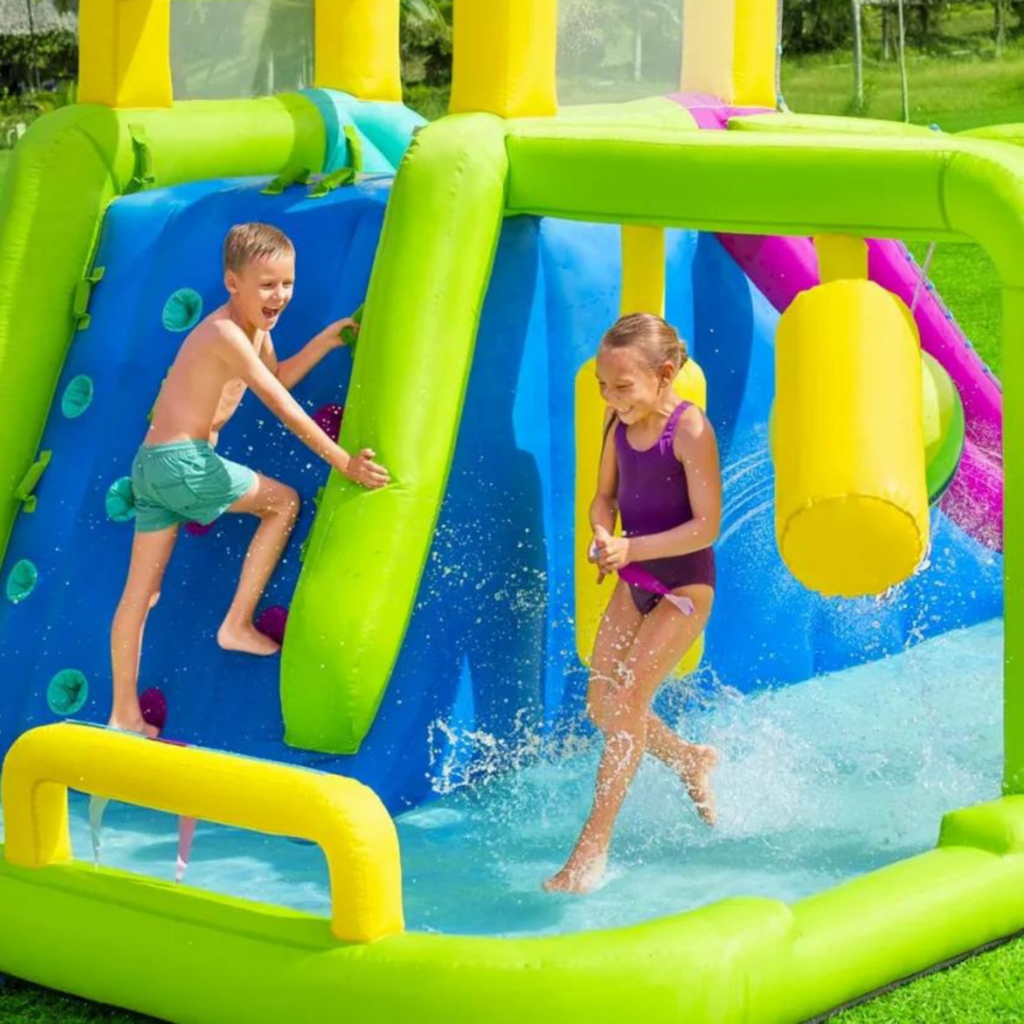 Bestway H2OGO Mega Water Park Splash Course 53387 - Outside Play
