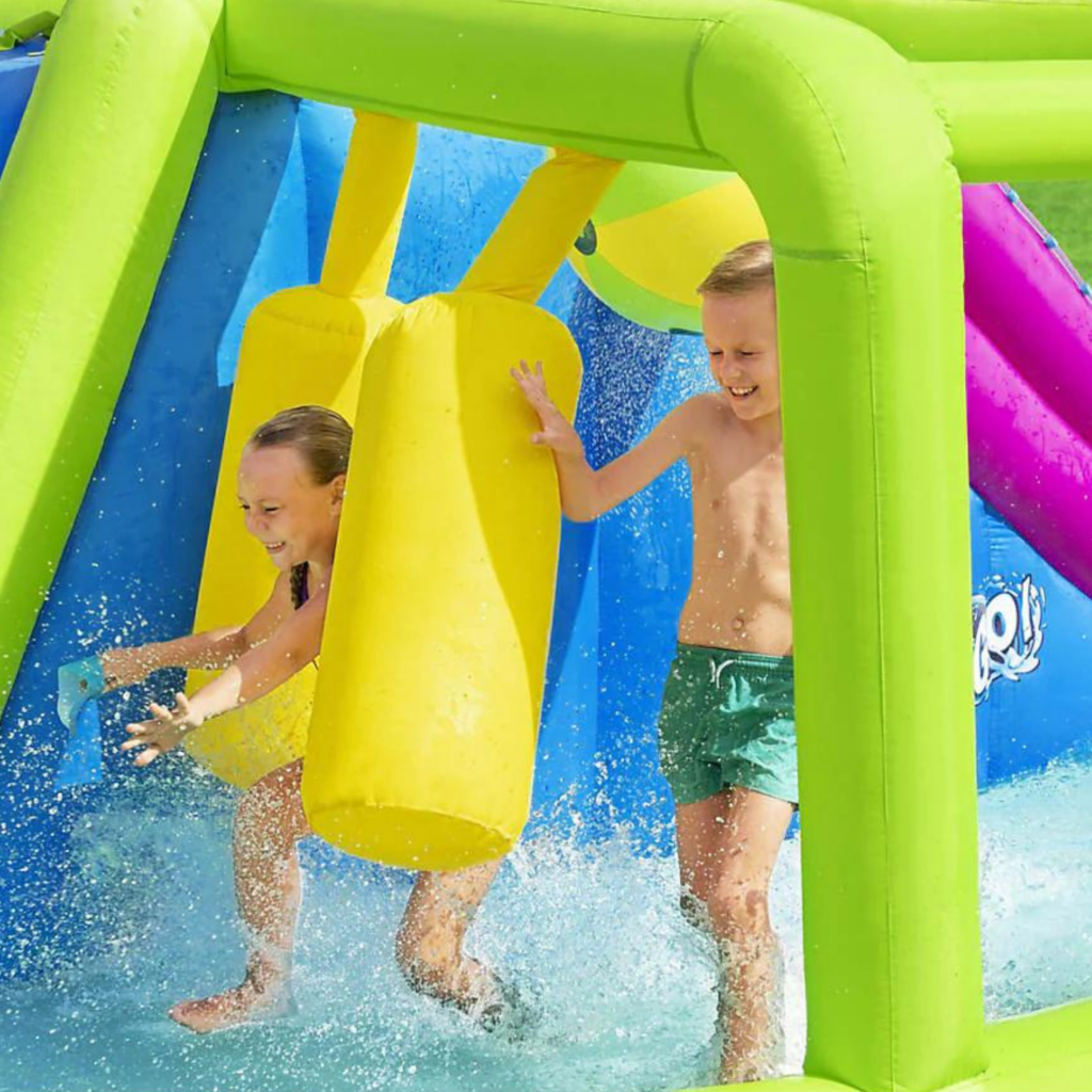 Bestway H2OGO Mega Water Park Splash Course 53387 - Outside Play