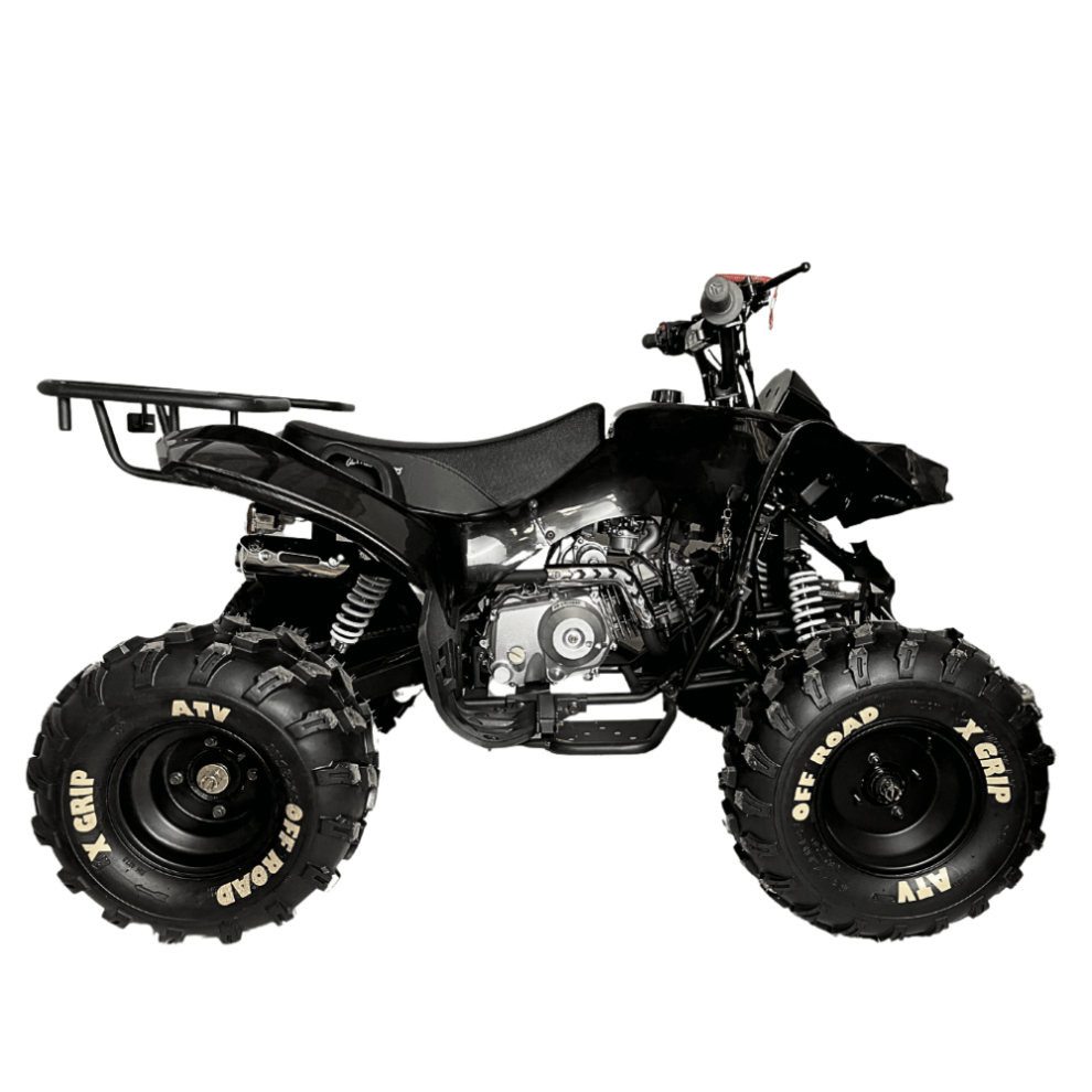 125cc Kids Quad Bike Hawkmoto Challenger - Ride & Destroy - Outside Play
