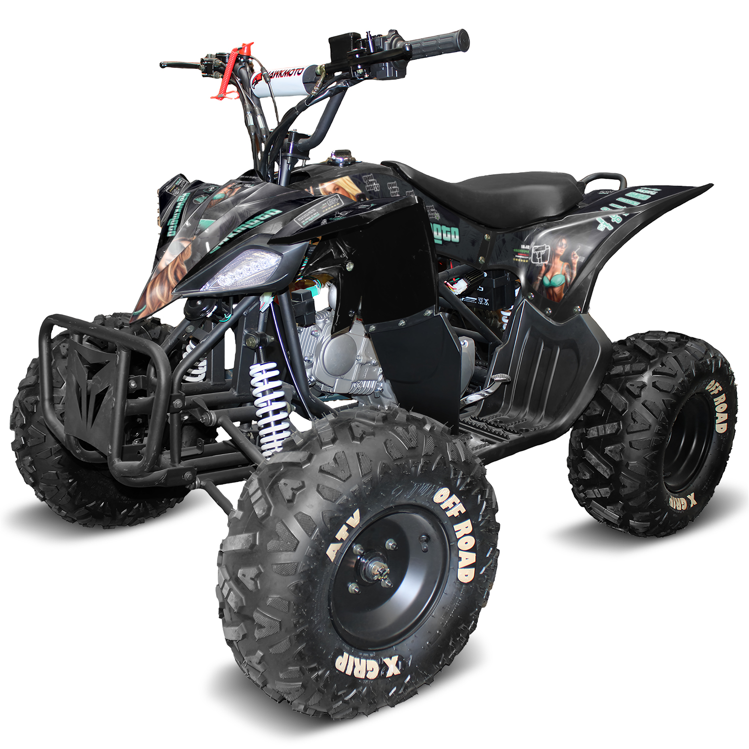 125cc Kids Quad Bike Hawkmoto Havoc - Los Santos - Outside Play