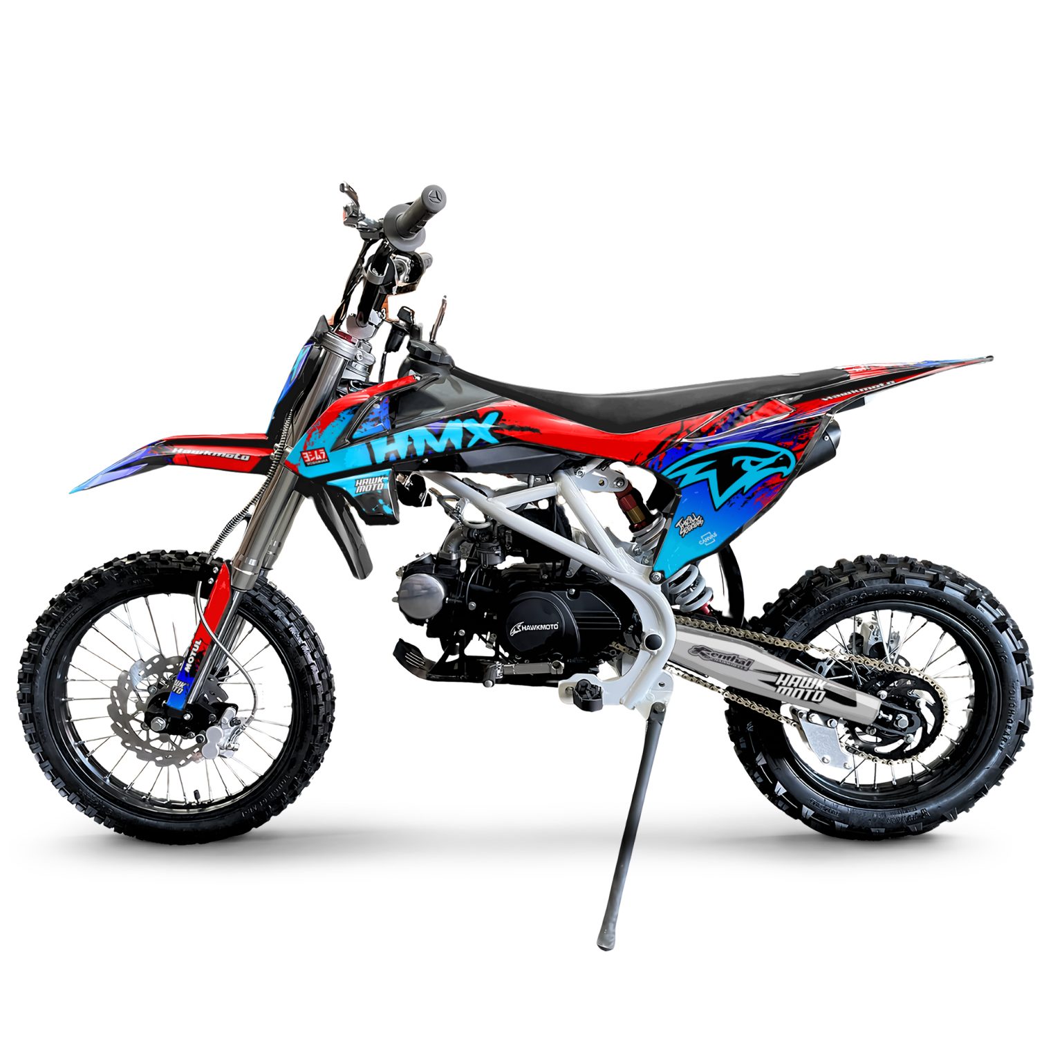 Hawkmoto HMX Pro 140cc Semi Automatic Kids Pit Bike - Amaterasu ...